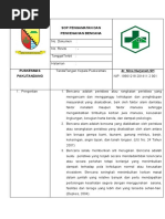 Sop Pelaporan SKDR | PDF