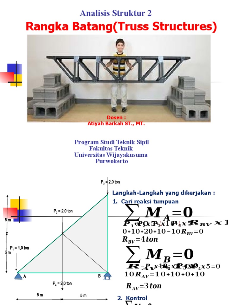 5.latihan Soal Rangka Batang | PDF
