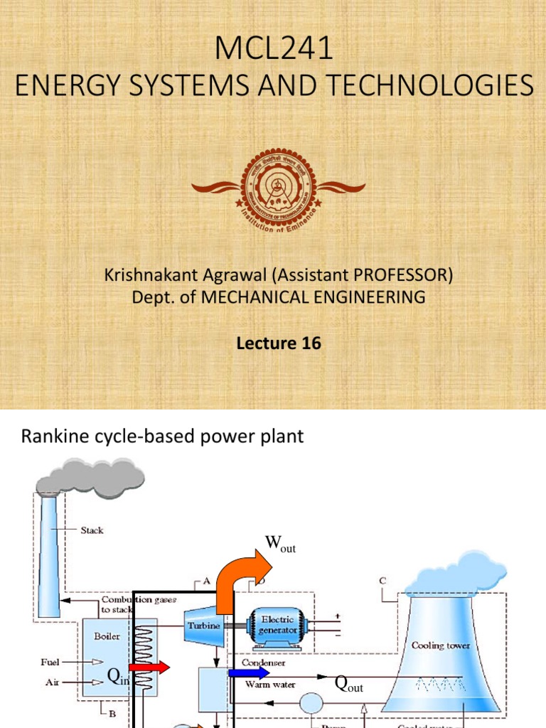 Rankine Cycle Power Plant Overview | PDF | Boiler | Steam