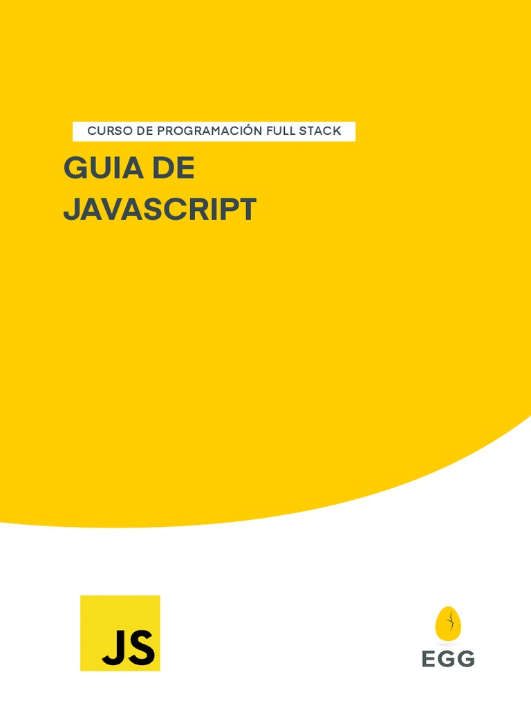 Guia de JavaScript | PDF | Script Java | Ingeniería Informática