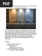 Steel Temp Color Chart | PDF | Steel | Color