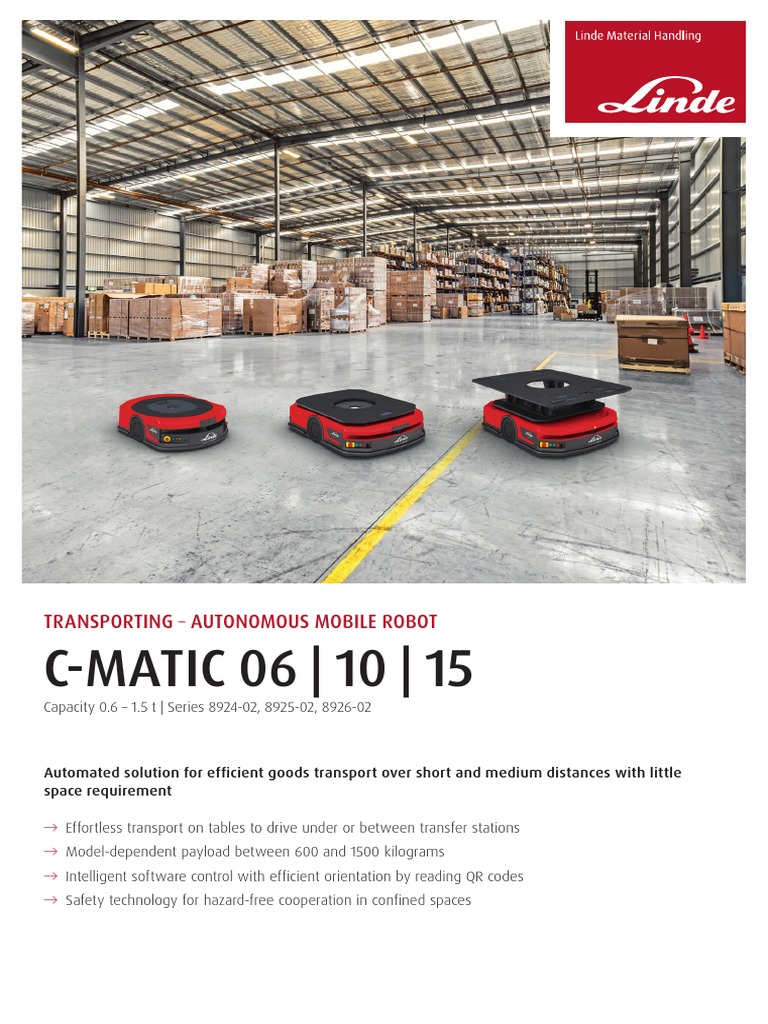 Linde C-Matic Autobonics | PDF | Pallet | Automation