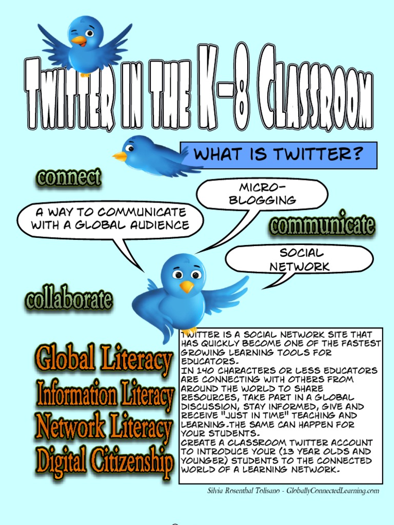 Twitter in K-8 Classroom - Globally Connected Learning | PDF | Hashtag ...