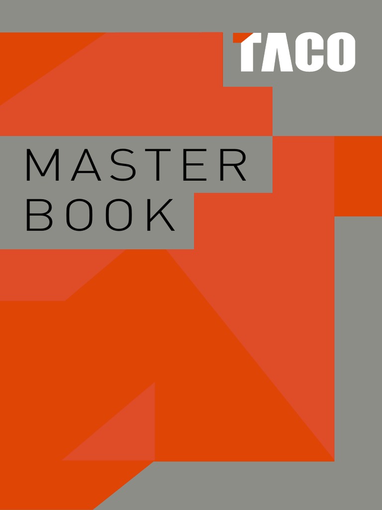 TACO Master Book E-Catalogue PDF | PDF