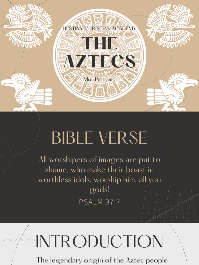 AZTECS | PDF | Deities | Aztec