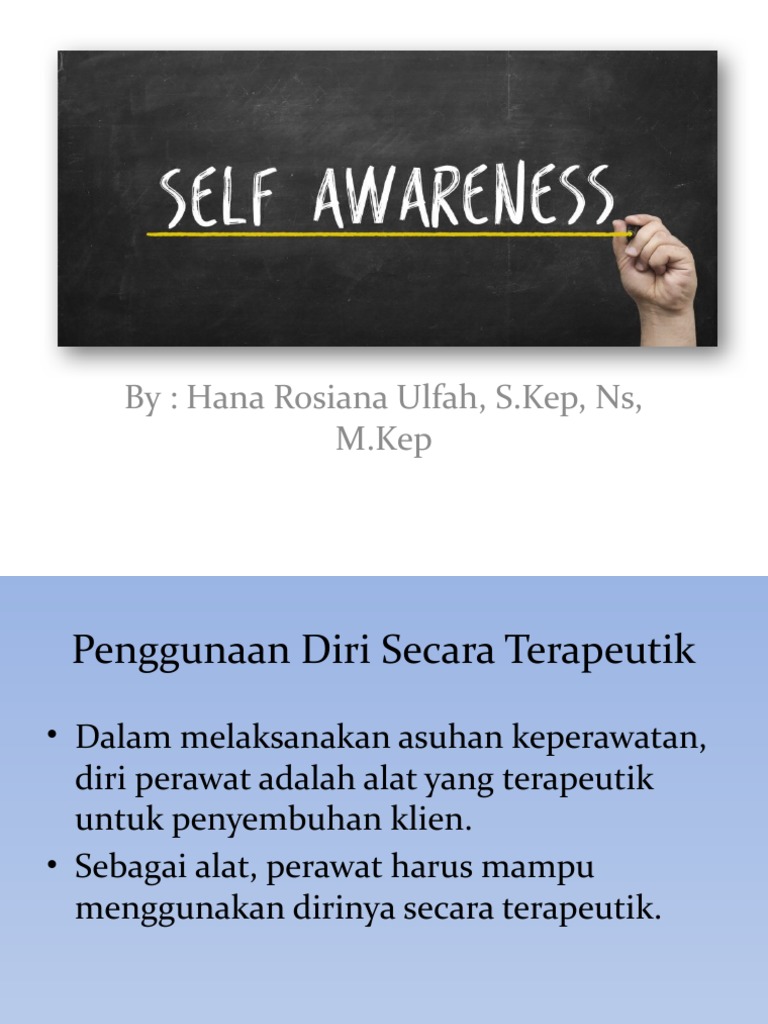 Self Awareness | PDF | Pengembangan Diri
