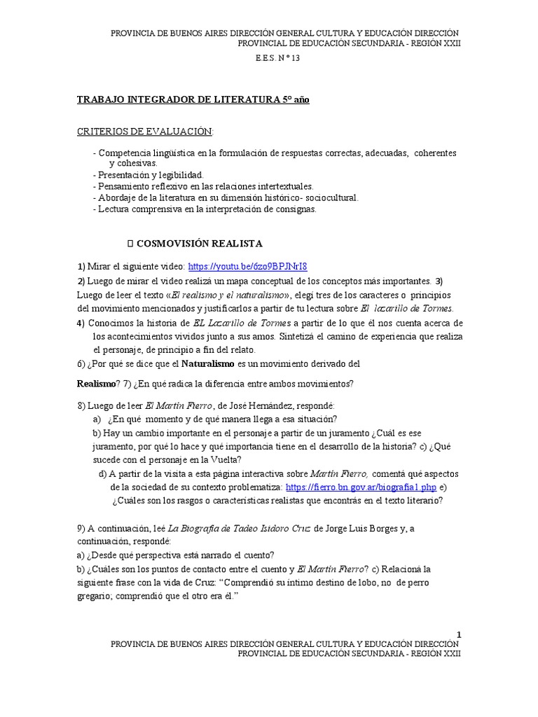 Evaluación Literaria 5° Año | PDF | Cuentos | Fantasía