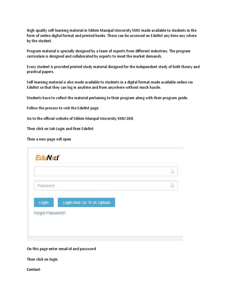 SMU EduNxt: Access Digital Study Material | PDF | Business