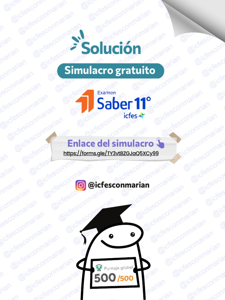Simulacro ICFES: Soluciones y Explicaciones | PDF | Triángulo | Matemáticas