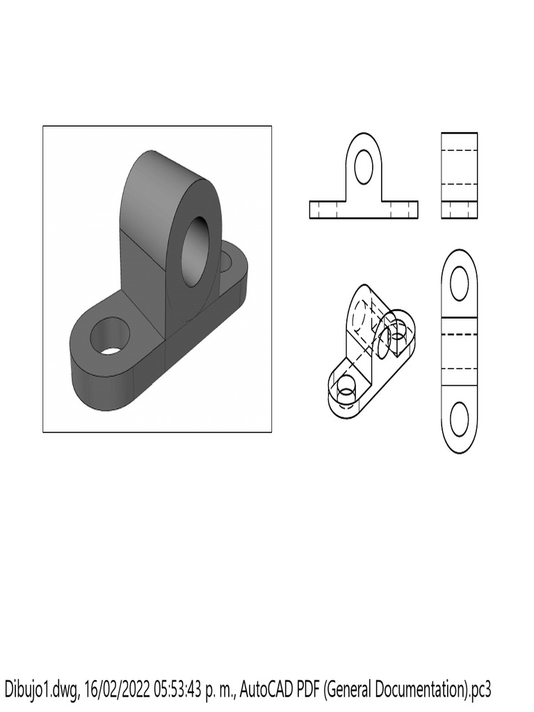 Dibujo1.Dwg, 16/02/2022 05:53:43 P. M., Autocad PDF (General ...