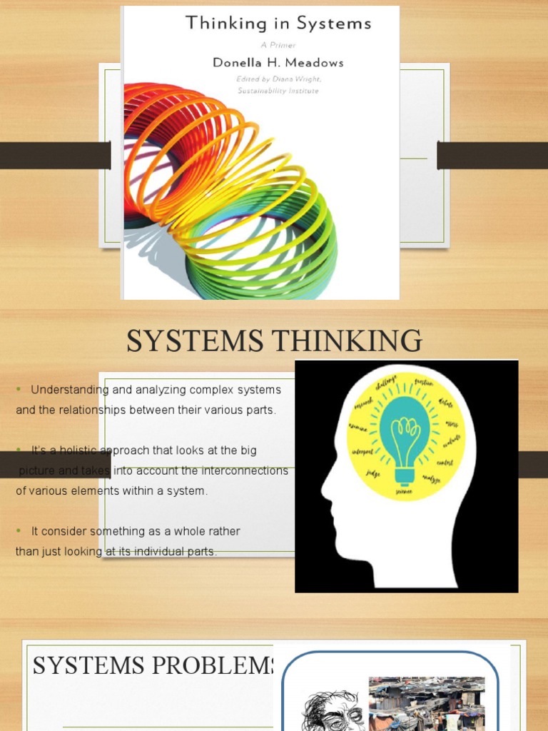 BUHISAN_SYSTEMS THINKING PPT.pptx | PDF | System | Feedback