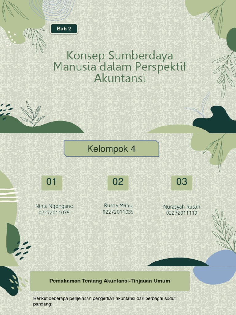 SDM Bab 2 Kelompok 4 PDF | PDF