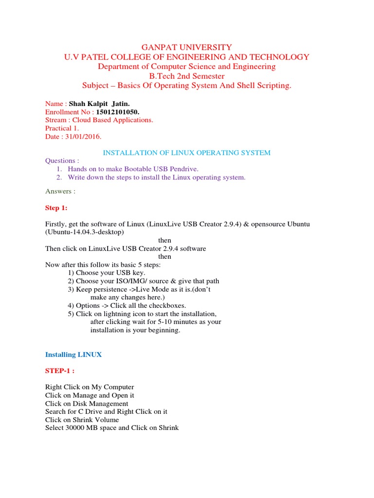 An In-Depth Comparison of Popular Linux Operating System Distributions | PDF | Operating System ...