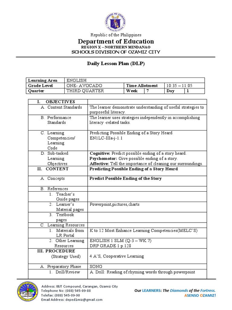 DLP in Predicting Outcome | PDF | Learning | Cognition