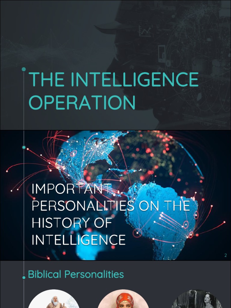 Cdi101 Intel | PDF | Espionage | Military Intelligence