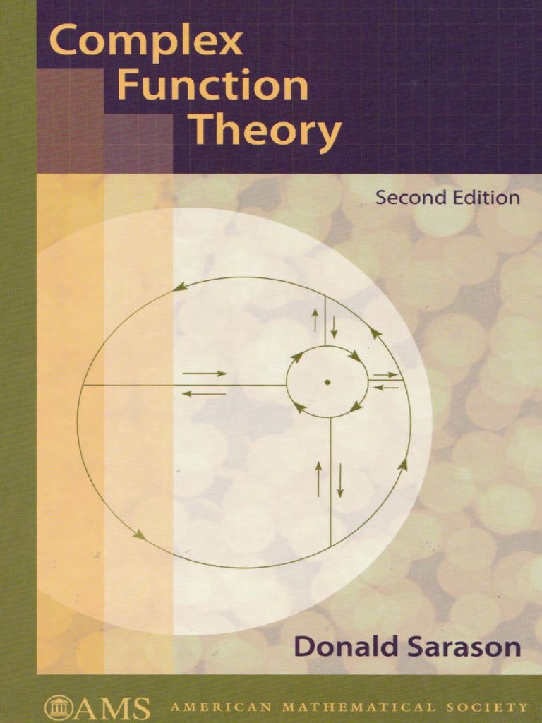 Sarason ComplexFunctionTheory PDF | PDF | Complex Number | Derivative