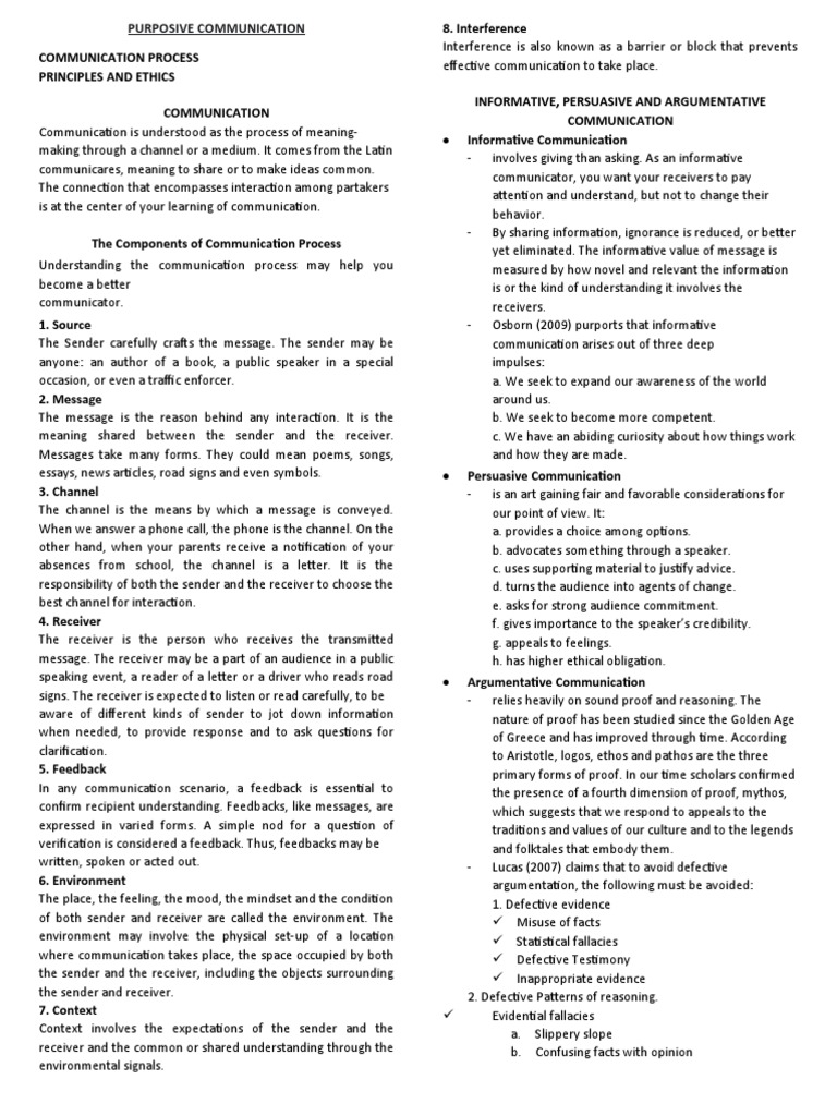 Communication Essentials Guide | PDF | Swot Analysis | Communication