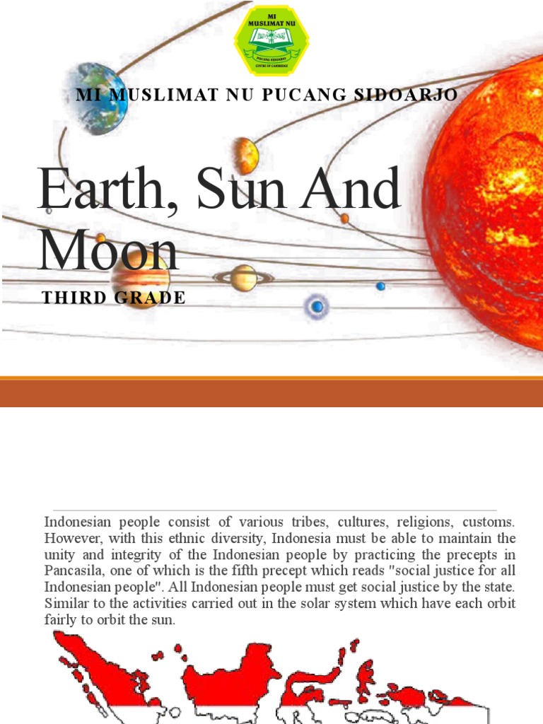 Earth, Sun and Moon | Download Free PDF | Solar Eclipse | Moon