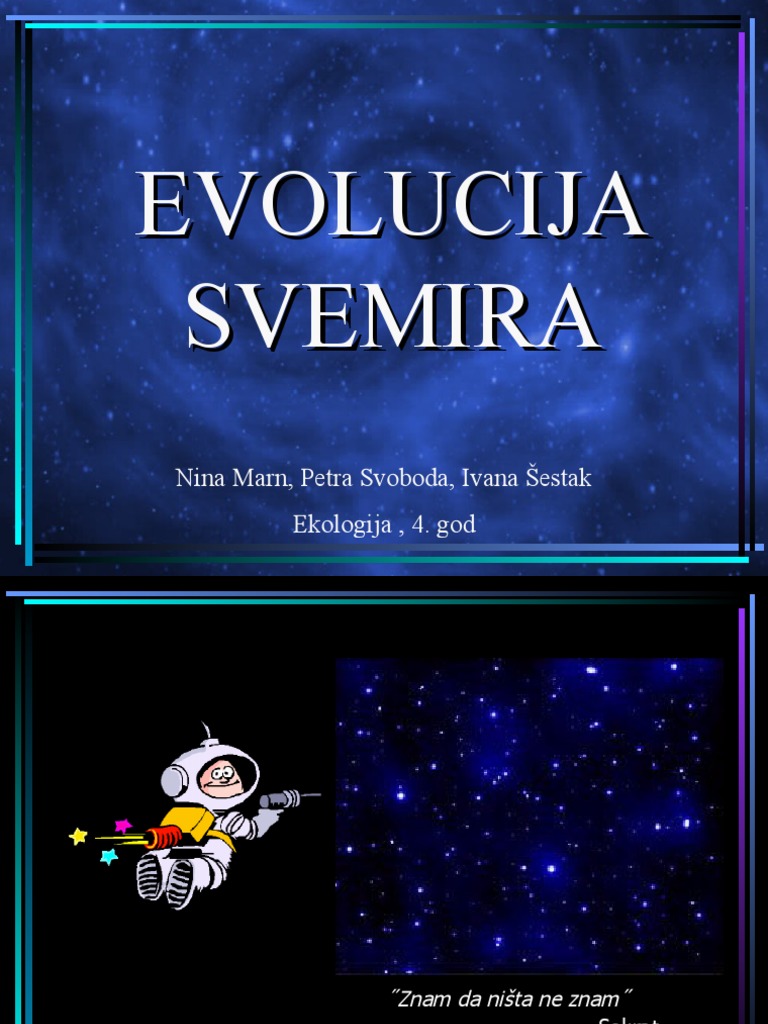 Evolucija Svemira | PDF
