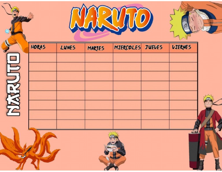 Naruto Horario | PDF