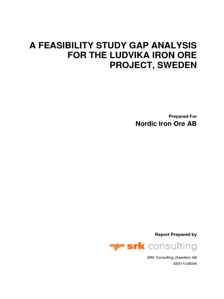 Srk-Ludvika Dfs Gap Analysis Report | PDF | Mining | Geotechnical Engineering