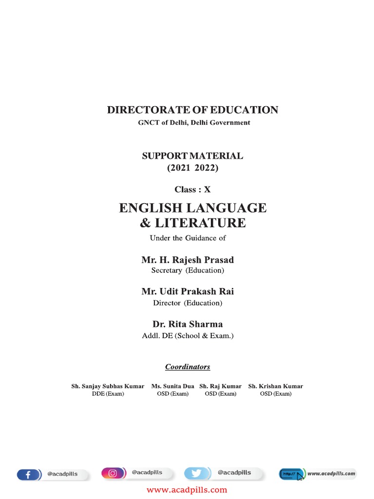 10th English PDF | PDF