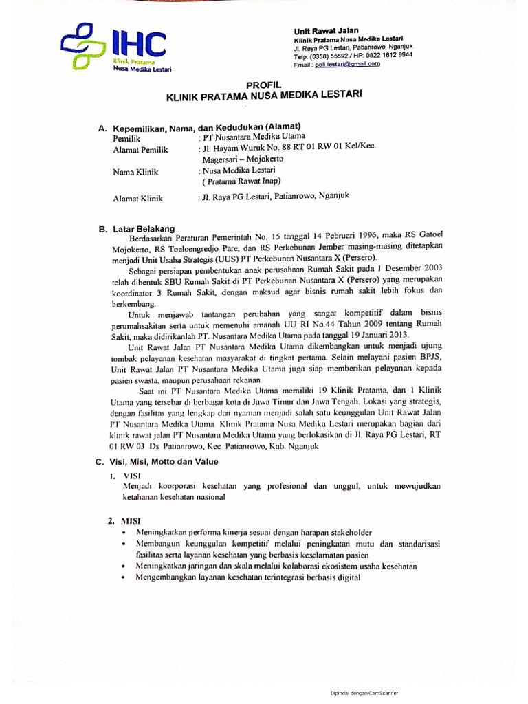 Profil KPNM LST PDF | PDF