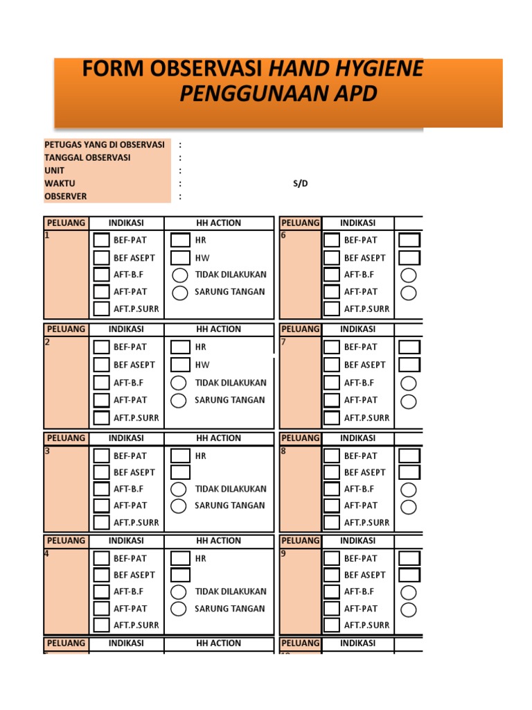 FORM HH DAN APD | PDF