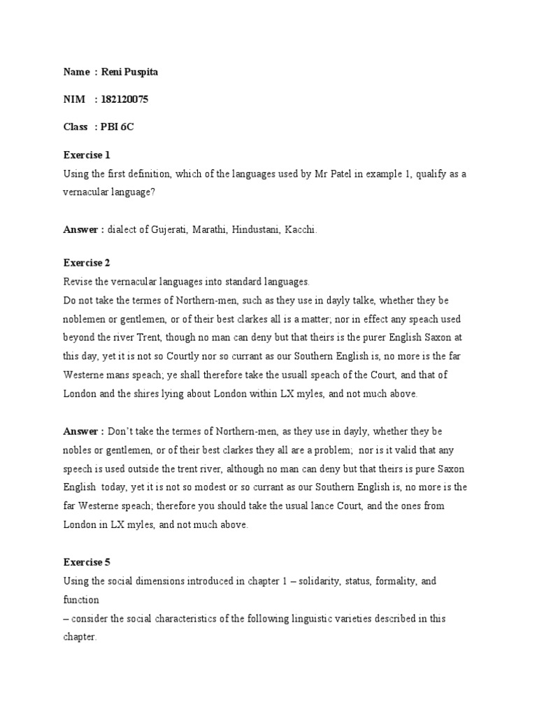 Linguistic Varieties and Multingual Nations | PDF | Communication ...