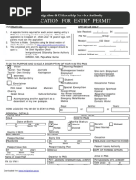 Police Clearance Form | PDF