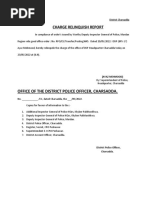 Charge Assumption Report Format | PDF