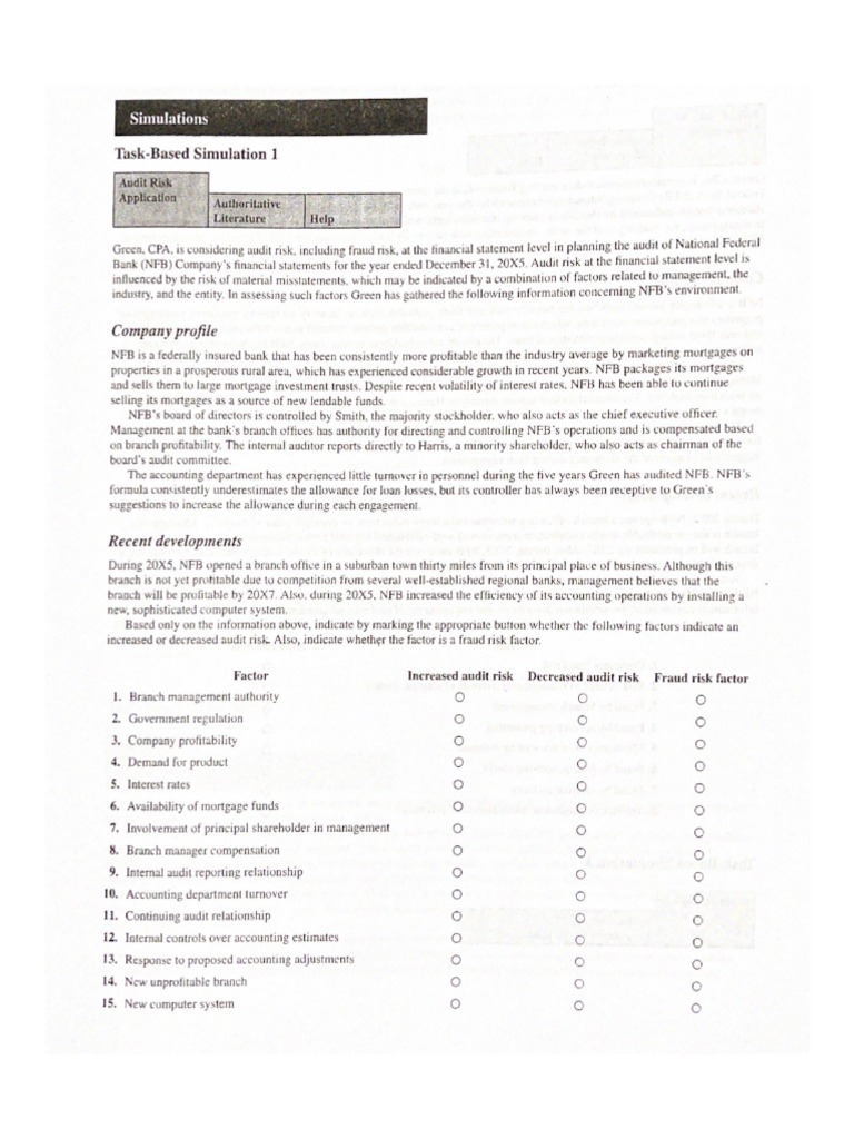 Module 2.2 (Task Based) Engagement Planning Understanding and Risks | PDF