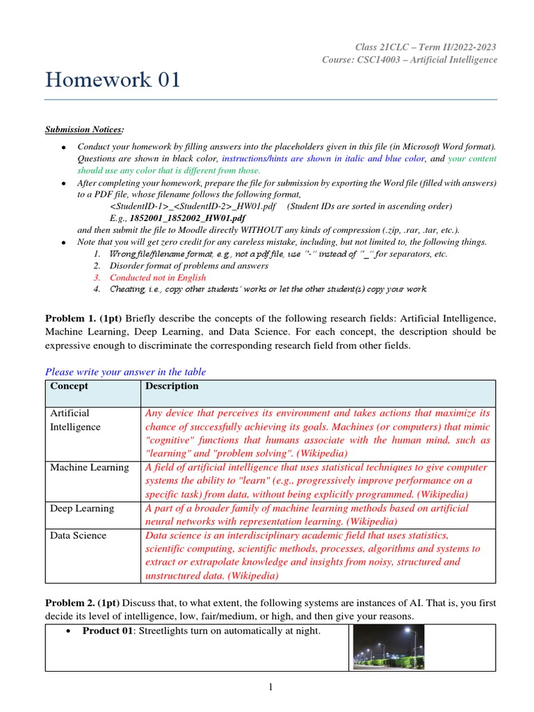 2223 CSC14003 21CLC HW01 Solution | PDF | Machine Learning | Artificial Intelligence