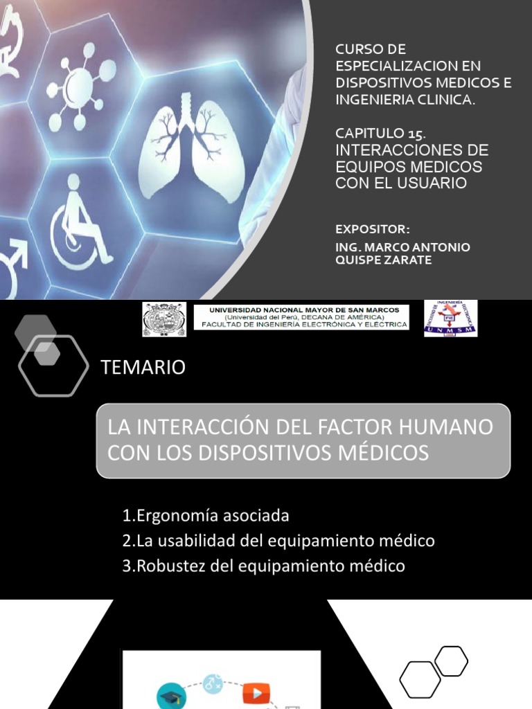 Capitulo 15 INTERACCION Del Factor Humano Con Los Dispositivos Medicos PDF | PDF | Usabilidad ...