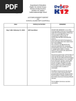 Accomplishment Report BSP GSP Encampment | PDF | Scouting | Outdoor ...