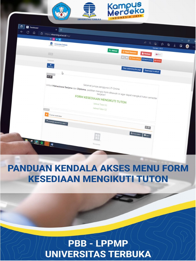 Panduan Kendala Akses Menu FORM KESEDIAN MENGIKUTI TUTON PDF | PDF ...