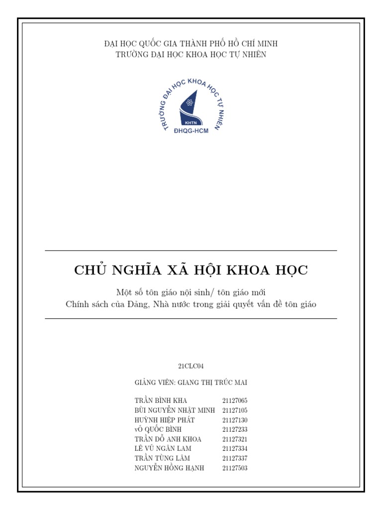 CNXHKH PDF | PDF