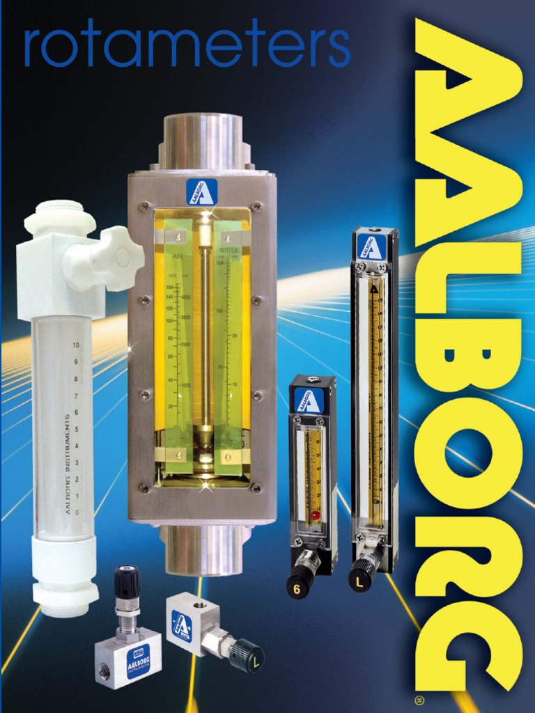 Aalborg Rotameter | PDF | Flow Measurement | Fluid Dynamics