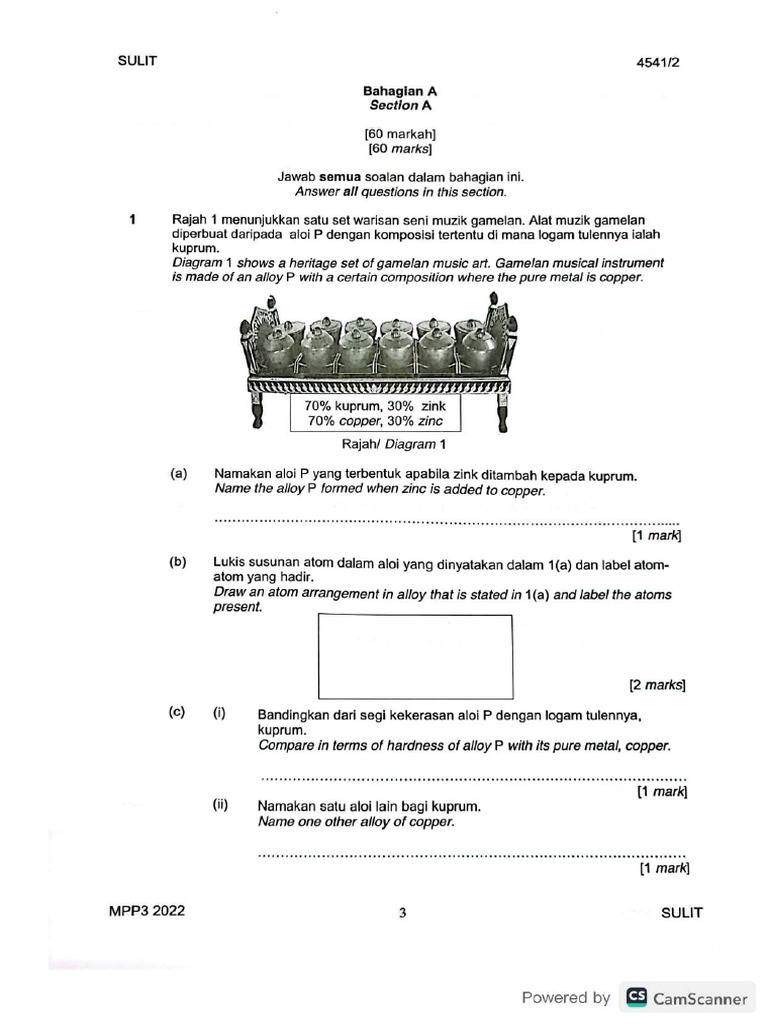 2022 Terengganu - MPP3 Chemistry K2 | PDF