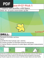 Math 5 Q3 Week 3 | PDF | Shape | Polygon