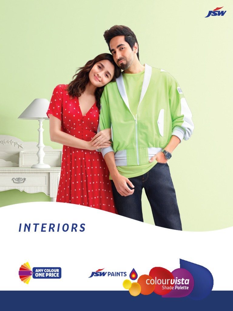 JSW Paints Interior Shadecard Digital | PDF | Paint