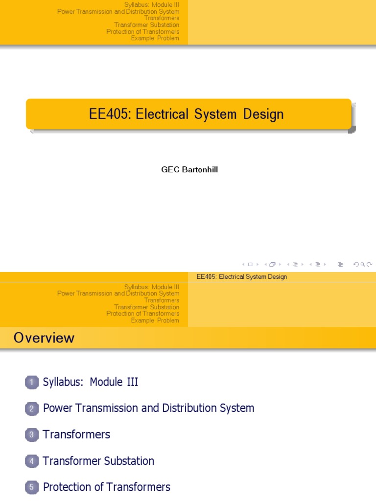 Module III - Substation - 1 | PDF | Electrical Substation | Transformer