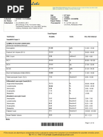 Sample Blood Test Report | PDF