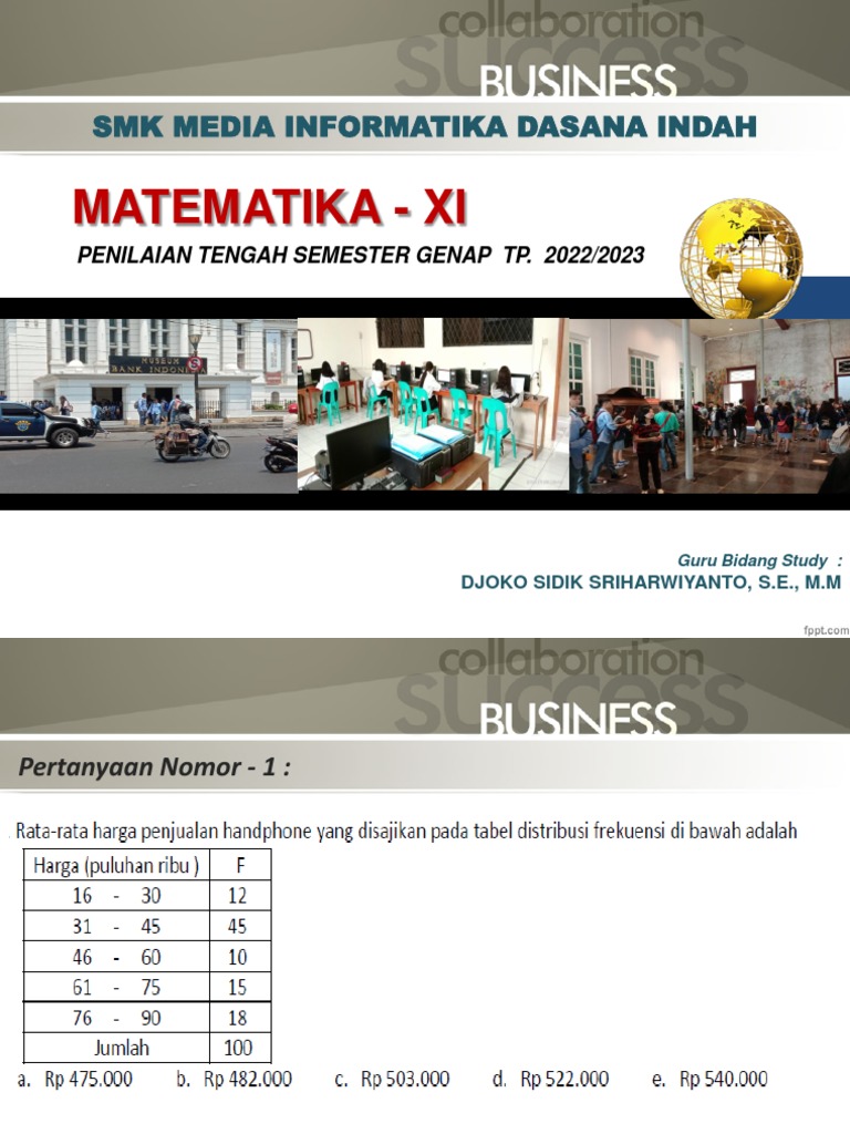 PTS MTK Kelas 11 | PDF