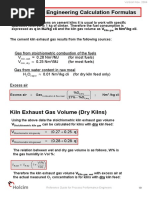 False Air Calculation Using Oxygen Measurements On Dry Basis | PDF