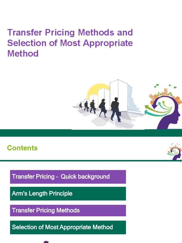 Transfer Pricing Methods: Selecting the Most Appropriate Method | PDF ...
