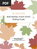 ADHD Rating Scale-IV Home Version | PDF | Attention Deficit ...