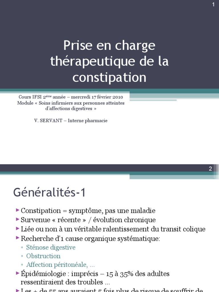 Constipation | PDF | Constipation | Spécialités médicales