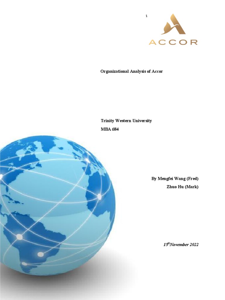 Financial and Marketing Analysis of Accor: Recommendations for ...