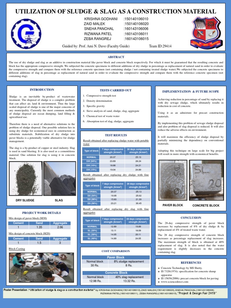 BLOCK Poster | PDF | Concrete | Construction Aggregate